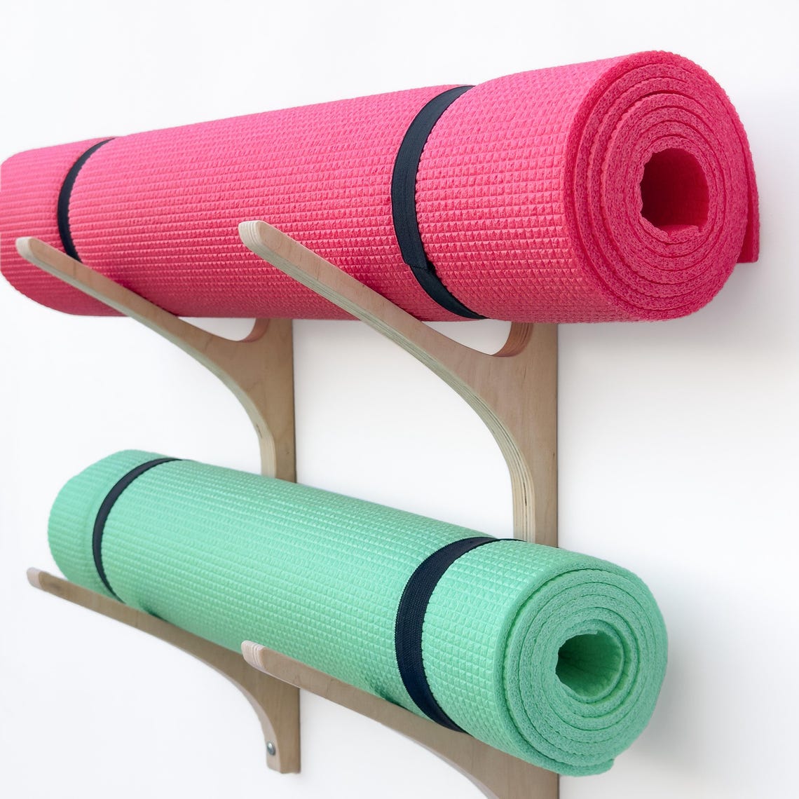 Yoga Mat Hook, 6.5 In, Wall Mount Yoga Mat Holder, Yoga Mat Storage ...
