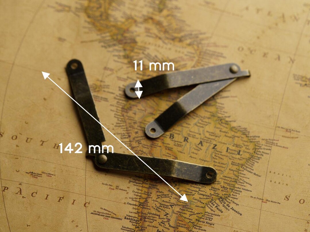 Small Decorative Hinge for Keepsake and Gift Boxes, Guide Rail Hinge ...