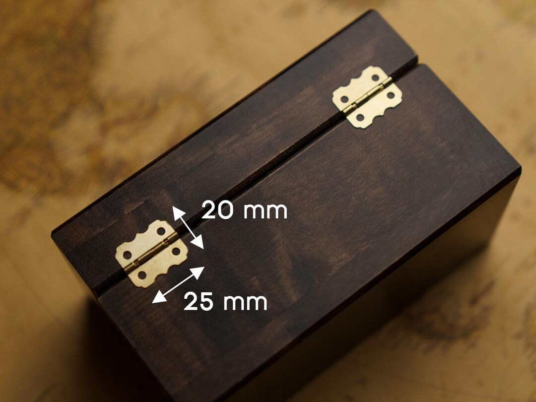Durable Hinges for Box Lids, Mini Hinge for Jewelry Boxes, Classic Butt ...