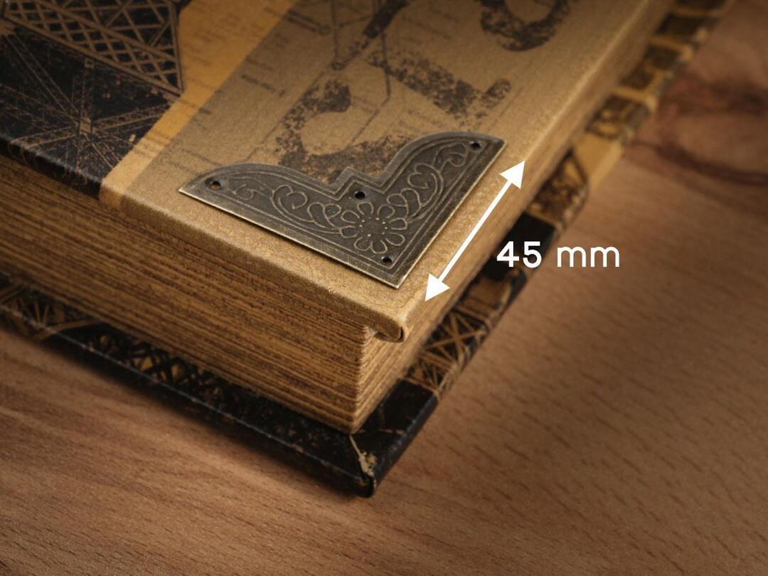Decoration Metal Box Overlays 45x45mm / Metal Accents – Protective ...