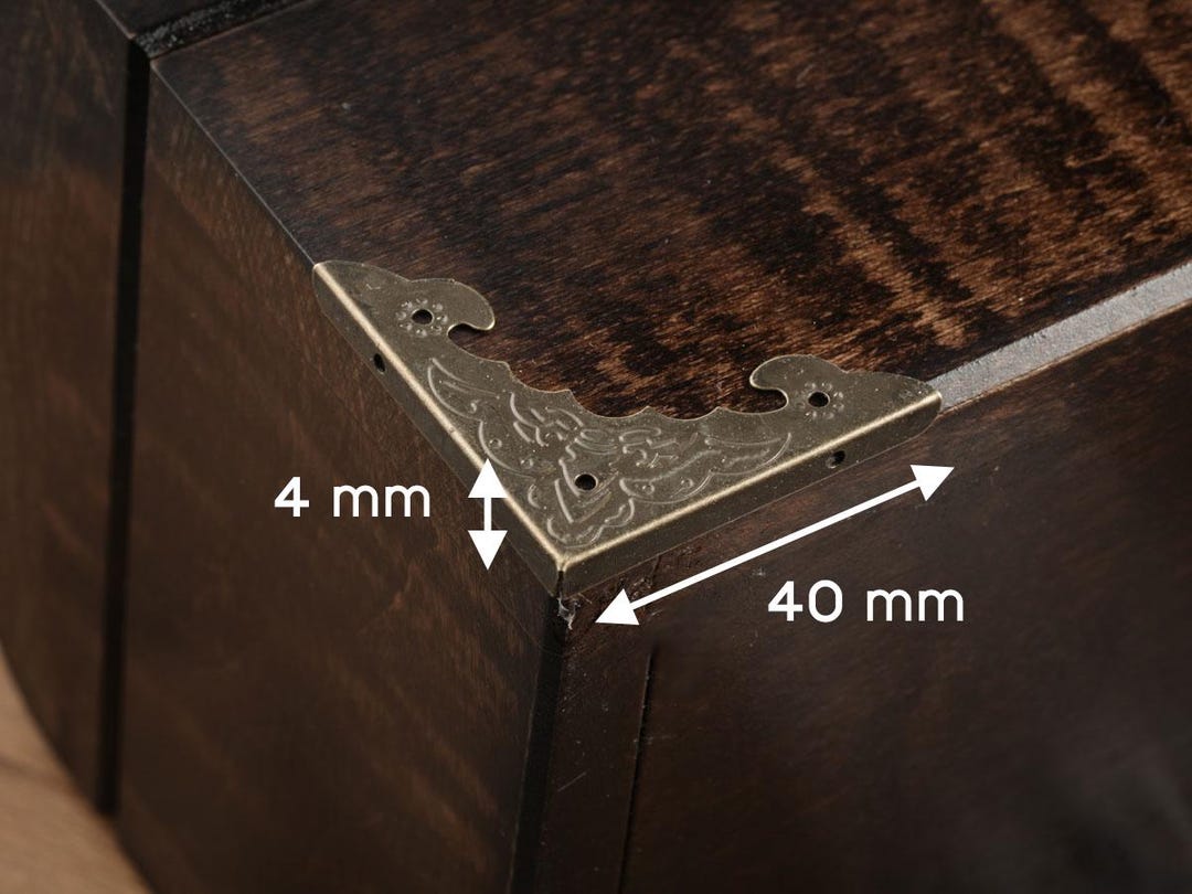 Protective Box Overlays 4x40mm – Edge Protect and Metal Decor for ...