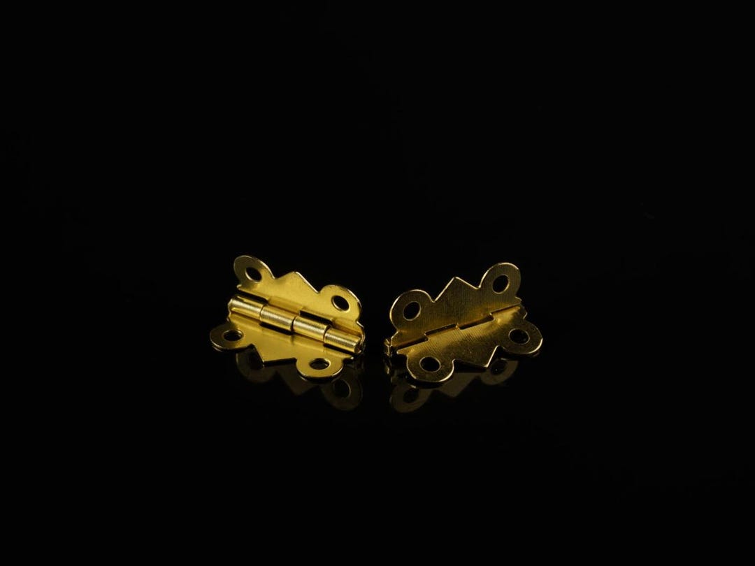 Elegant Decorative Gold Hinge for Vintage Boxes, Sleek Small Hinges for ...