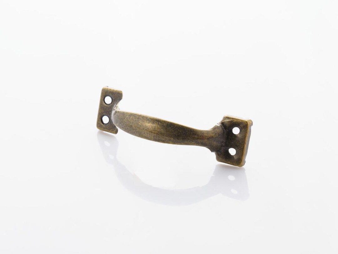 Aged Brass Knobs, Mini Antique Drawer Pulls, Antique Knobs for Jewelry ...