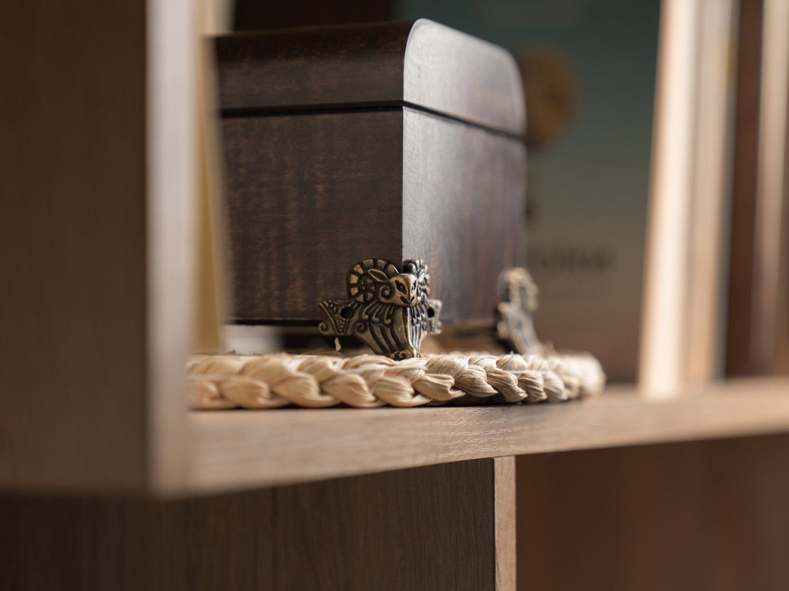 Metal Box Corners Legs 43х34mm for Box Protector - DIY Jewelry Box ...