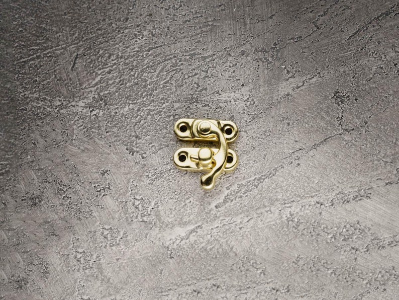 Metal Small Lock for Box, Hardware Kit for DIY Decorative Box Making ...