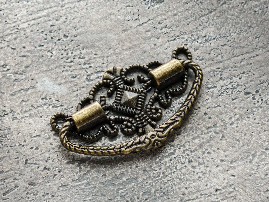 Unique Small Metal Handles, Antique Bronze Drawer Pulls, Old Retro ...