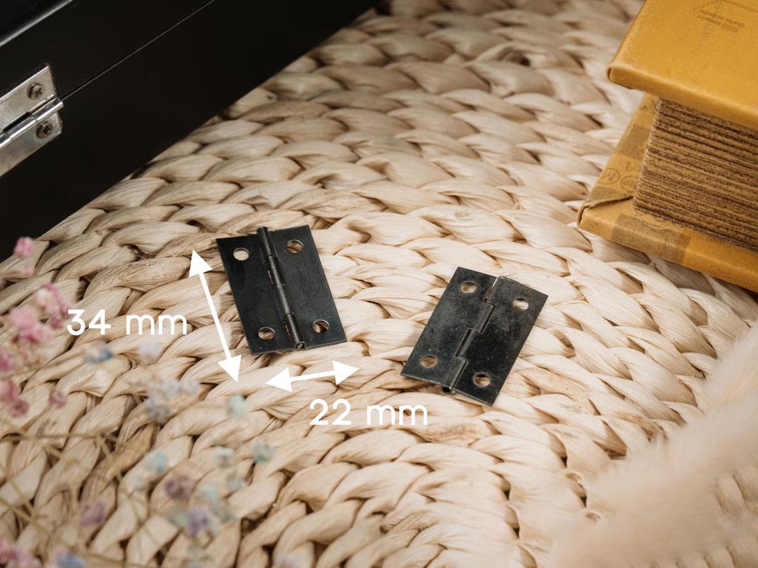 Decorative Small Hinges and Hinge Joints for DIY Boxes and Cabinet ...