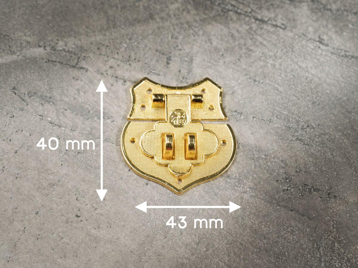 Gold Buckle Lock – Restoration Hardware for Wooden Jewelry Boxes ...