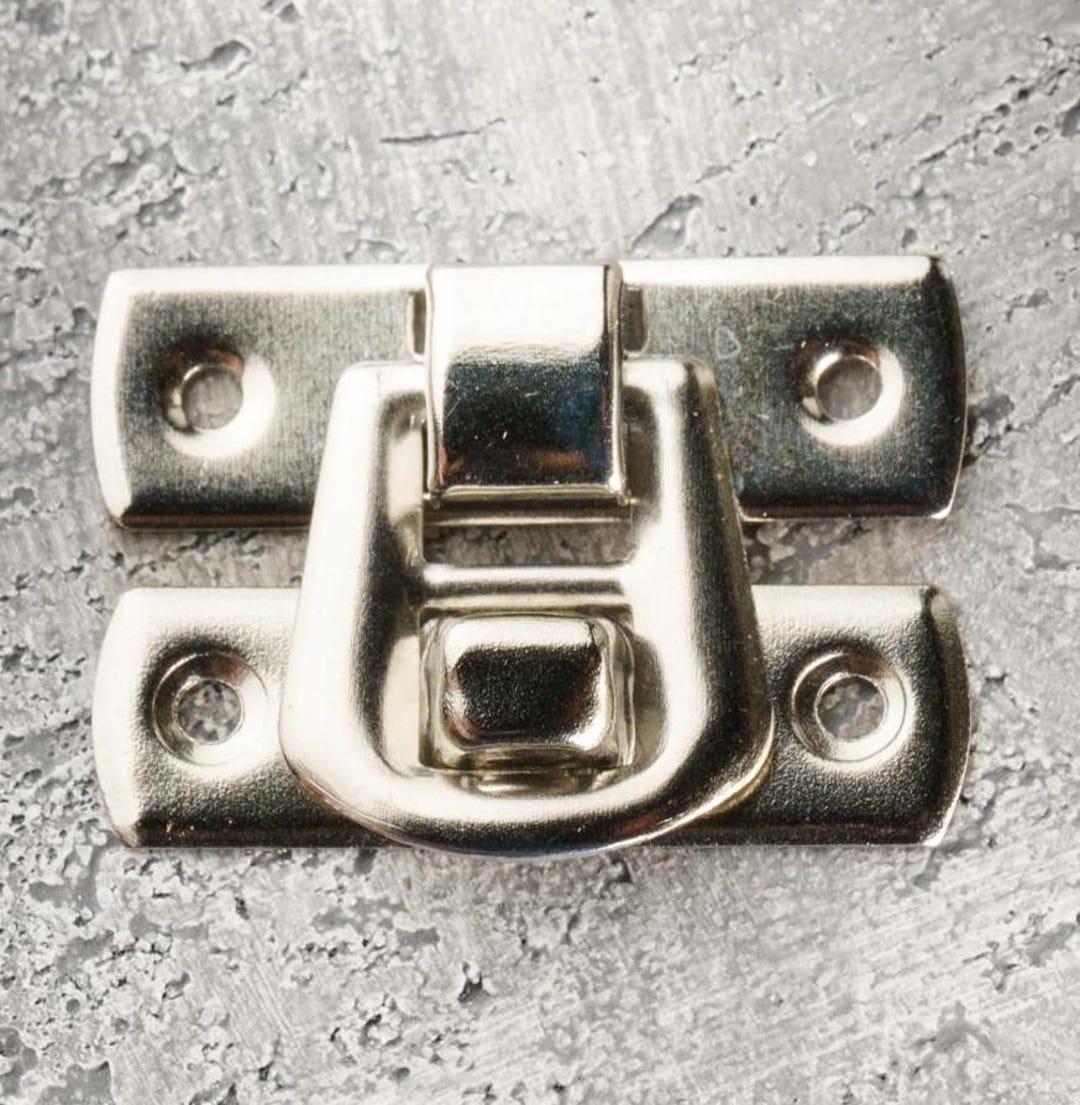 Restoration Hardware for Antique Furniture 30x25 Mm, Unique Silver Lock ...