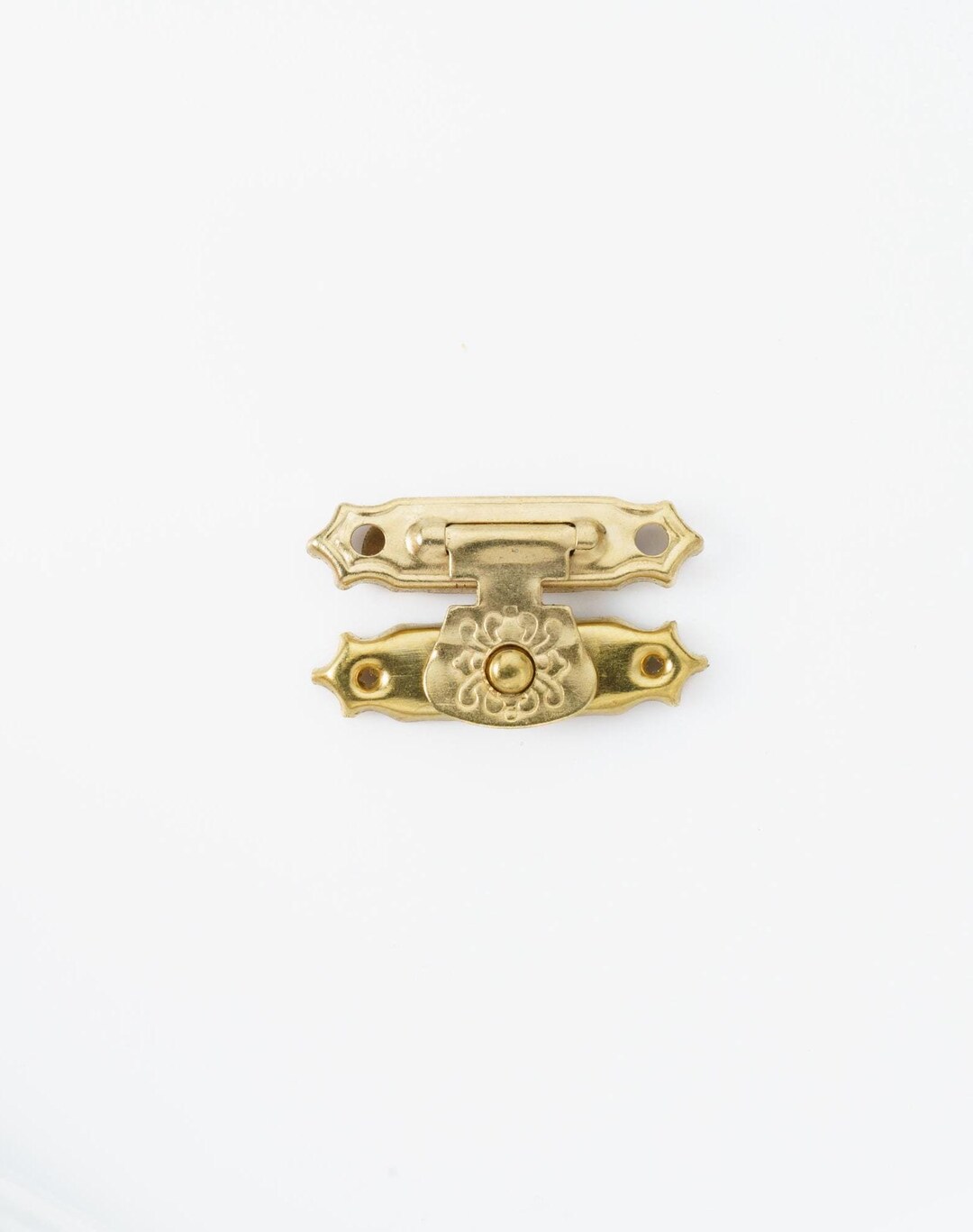 Gold Latch Hooks, Lock for Box, Antique Furniture Clasps, Jewellery ...