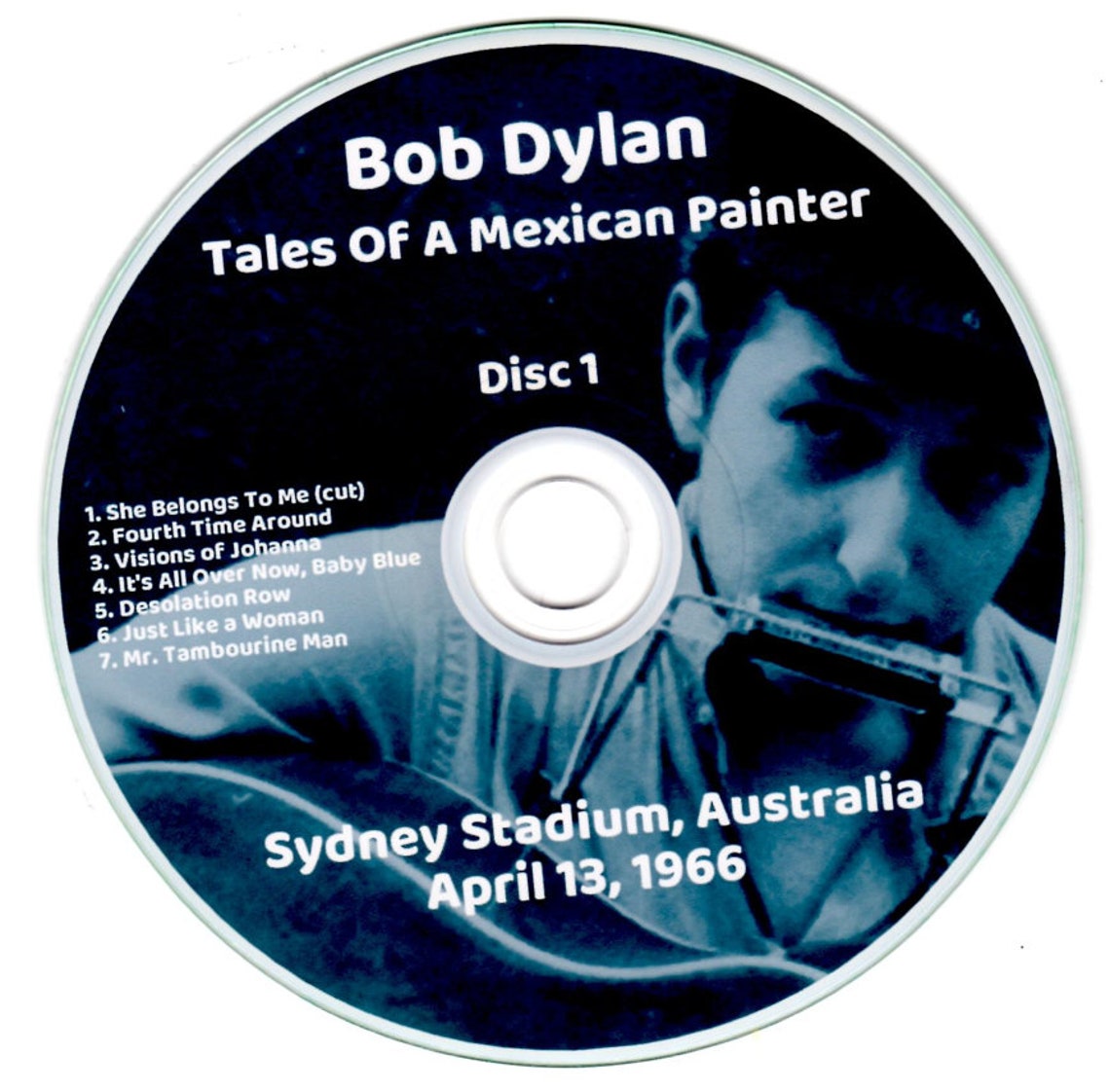 Bob Dylan: Tales of A Mexican Painter - Sydney Stadium, Australia ...