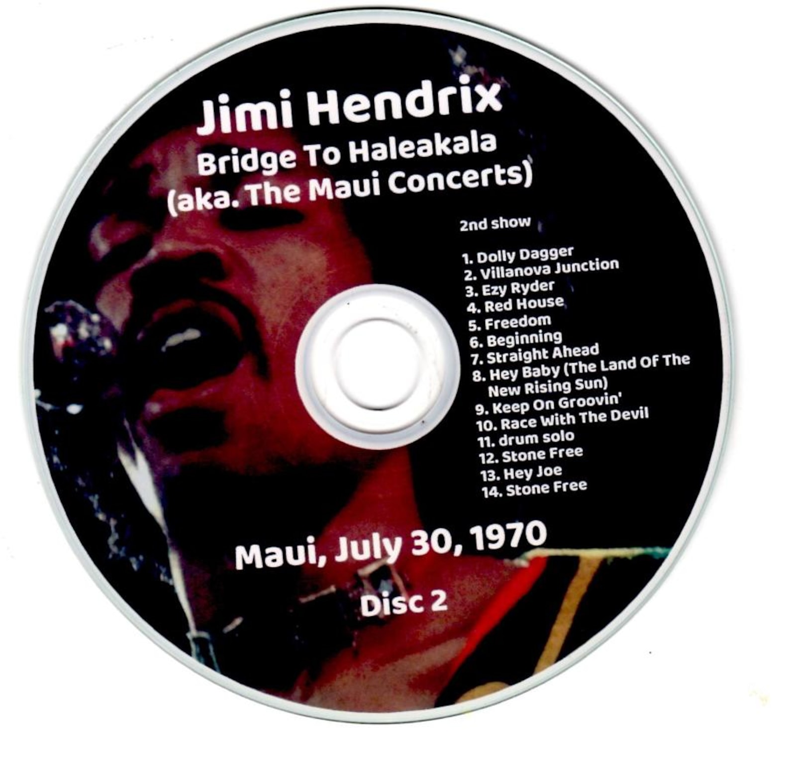 Jimi Hendrix: Bridge to Haleakala (aka. the Maui Concerts) Haleakala ...