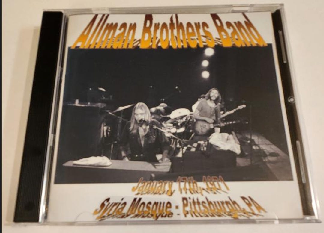 Allman Brothers: Pittsburgh 1971 - Syria Mosque, Pittsburgh, PA ...