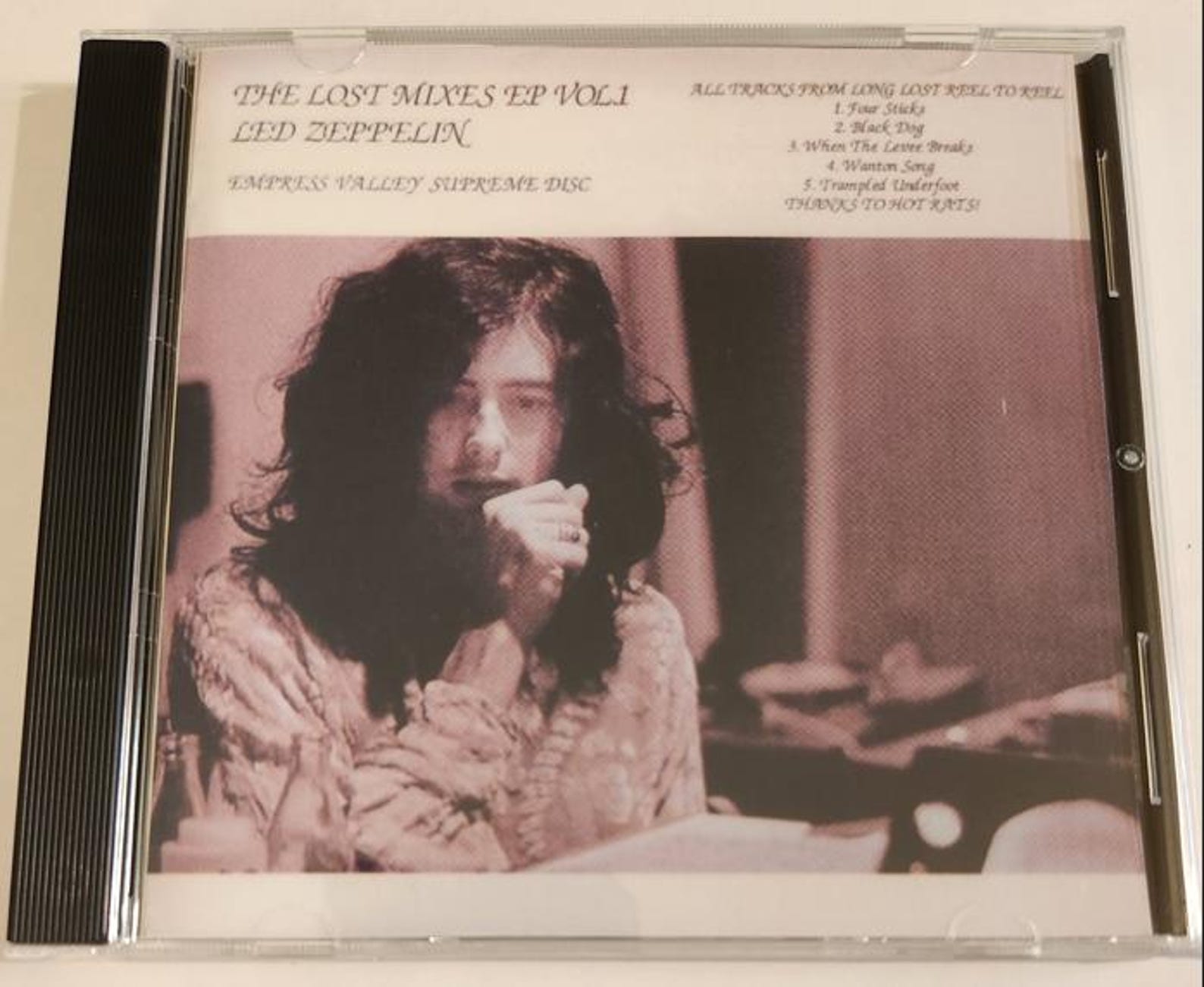 Led Zeppelin: Lost Mixes EP Vol 1-3 - Outtakes & Instrumentals 1968-70 ...