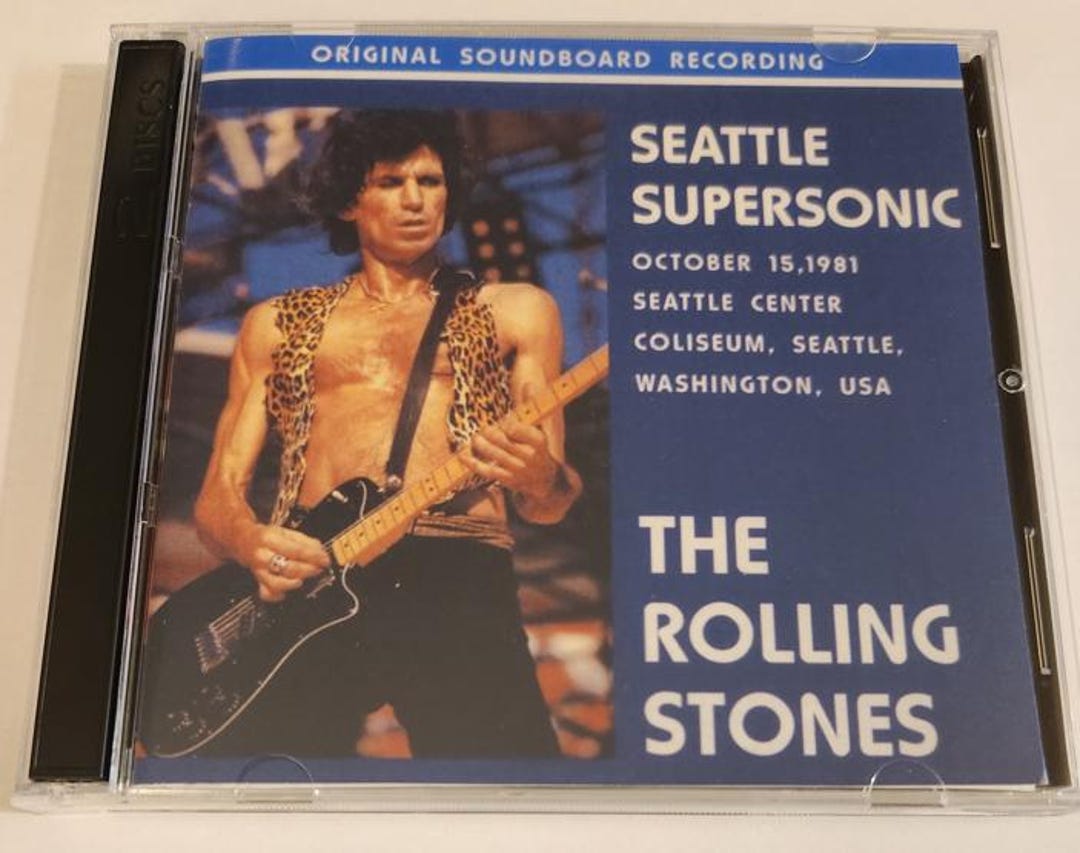 Rolling Stones: Seattle Supersonic - the Kingdome, Seattle, WA, October ...