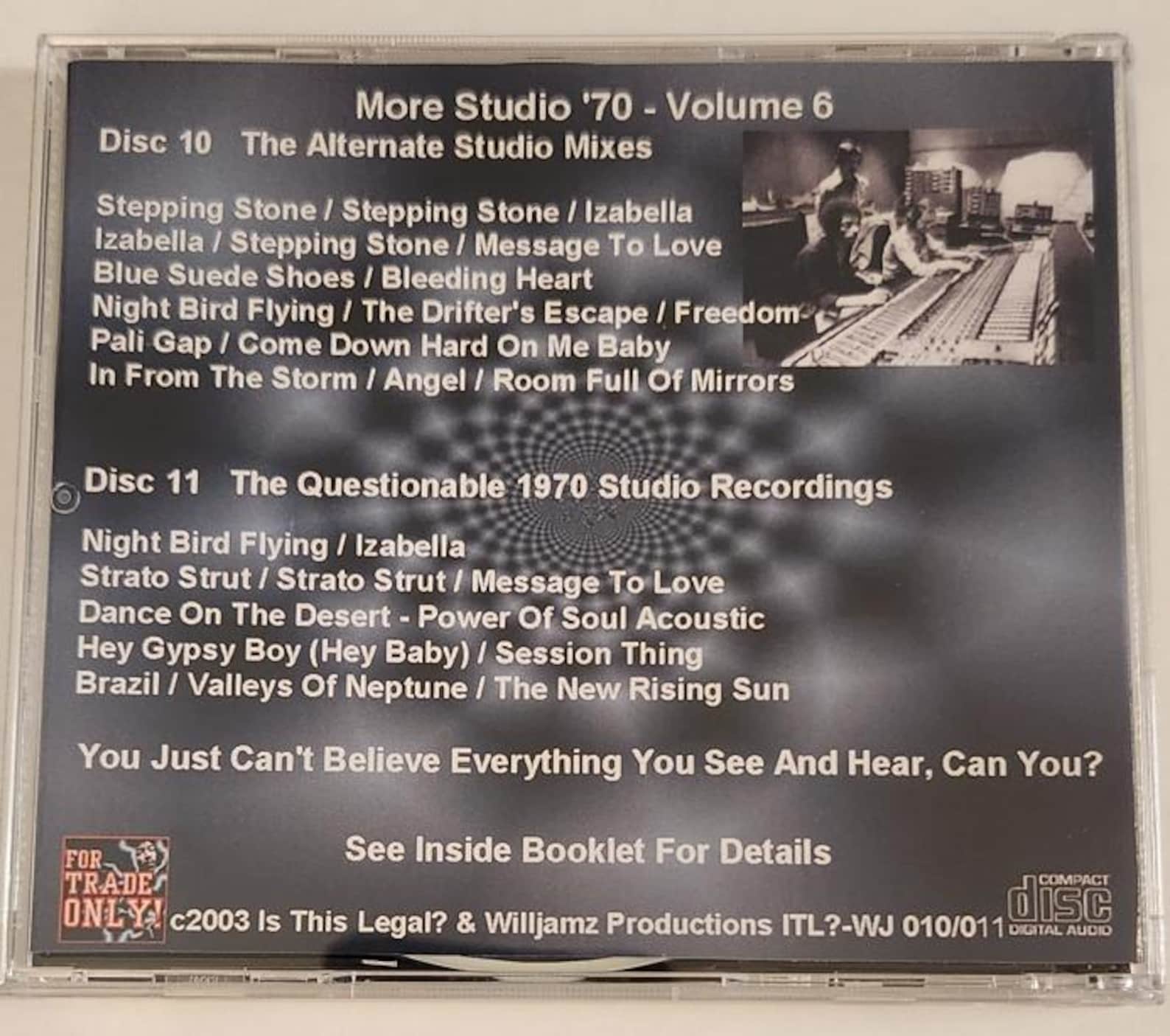 Jimi Hendrix: the 1970 Studio Recordings - Complete 1970 Studio ...