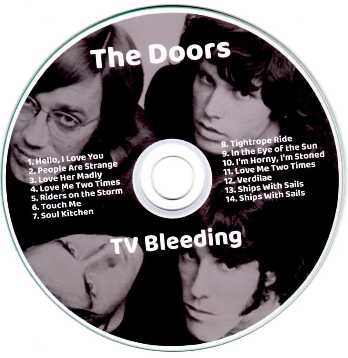 The Doors TV Bleeding Studio Sessions and Live Studio 1CD - Etsy