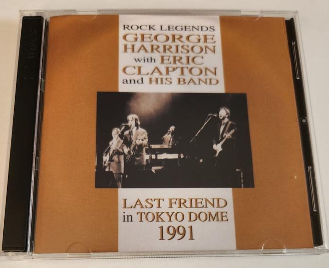 George Harrison W/ Eric Clapton: Last Friend - Tokyo Dome, Tokyo, Japan ...