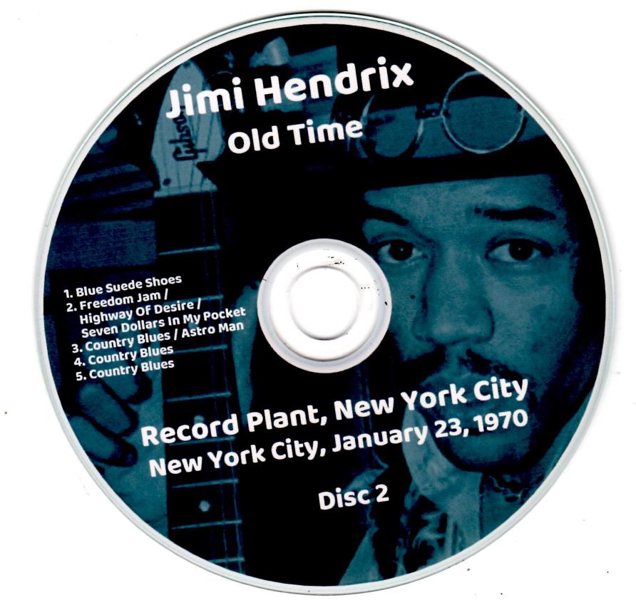 Jimi Hendrix: Old Time - Record Plant, New York City, January 23, 1970 ...
