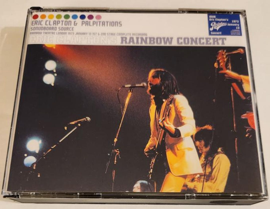 Eric Clapton: Eric Clapton's Rainbow Concert - Rainbow Theatre, London ...