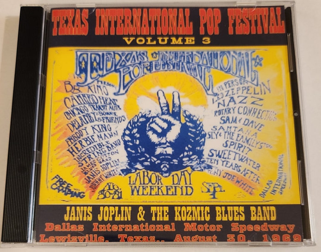 Janis Joplin: International Texas Pop Festival 1969 - Dallas Int. Motor ...