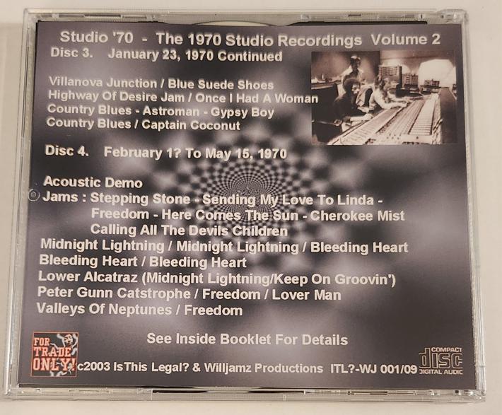 Jimi Hendrix: the 1970 Studio Recordings - Complete 1970 Studio ...