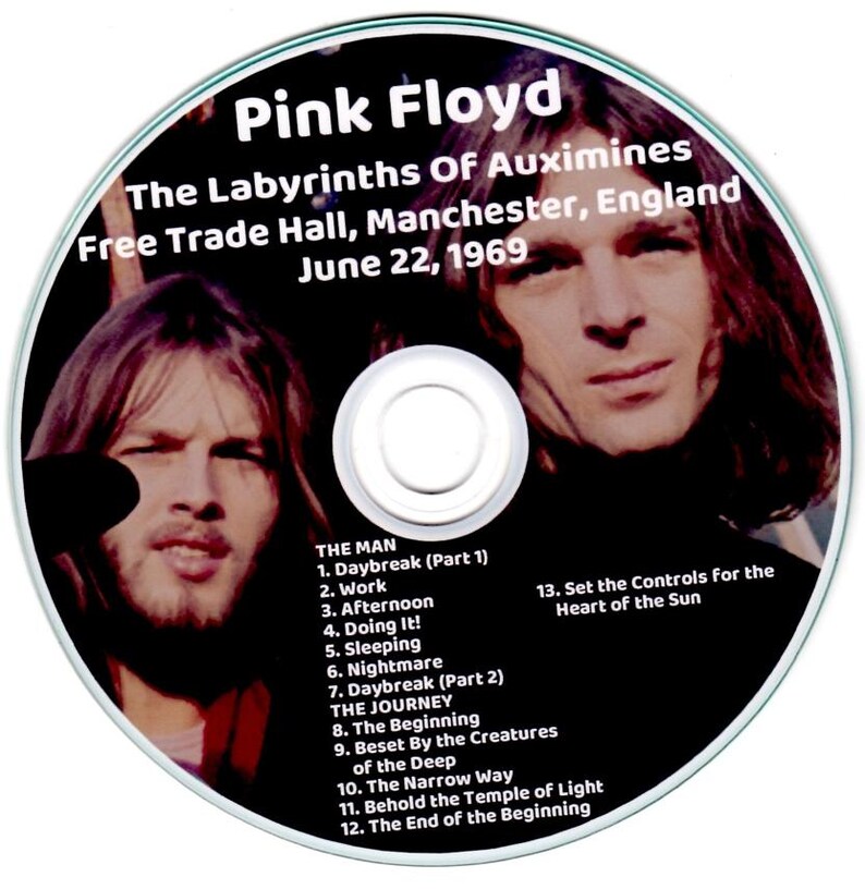 Pink Floyd: the Labyrinths of Auximines - Free Trade Hall, Manchester ...