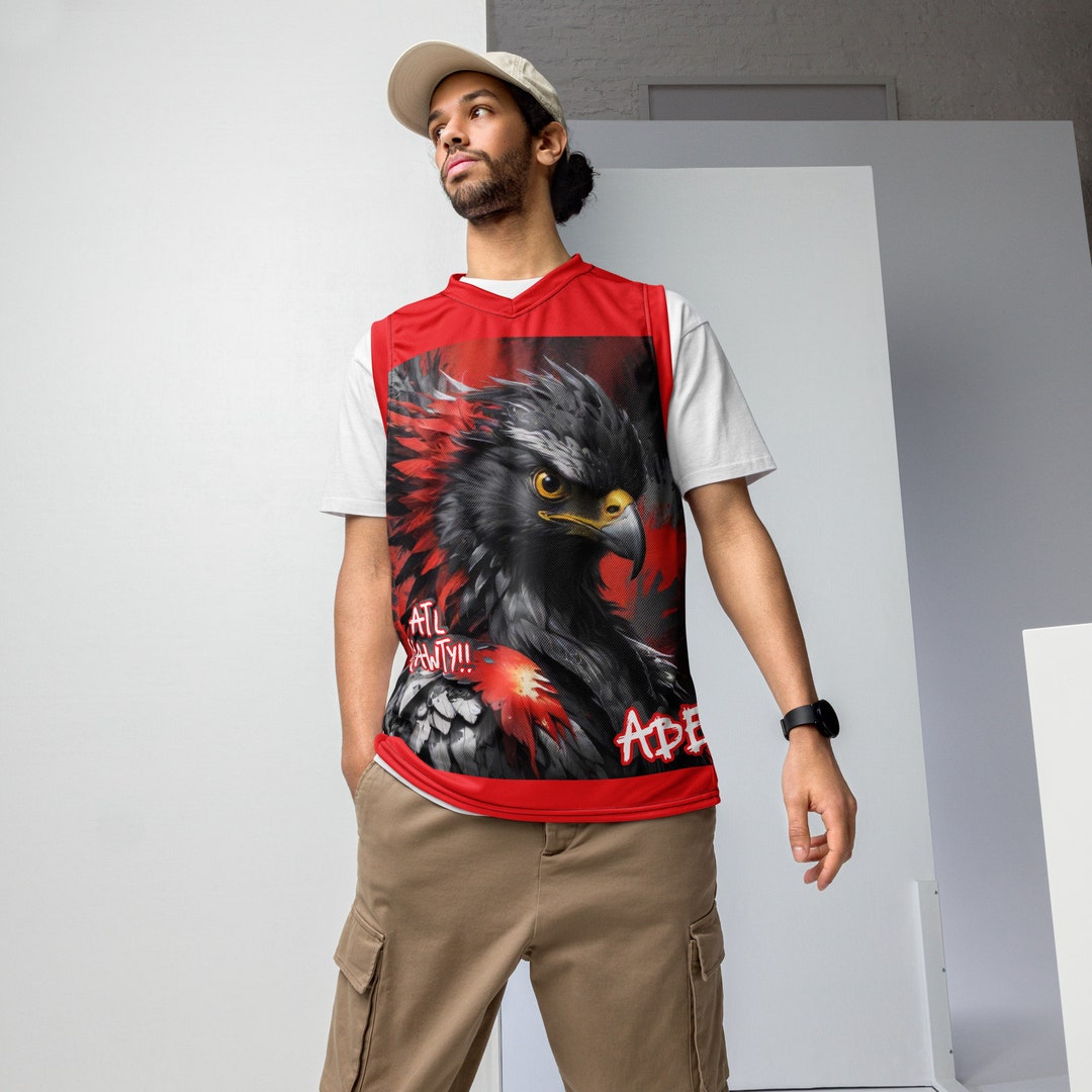 MEN'S ATLANTA TEAM, Team Falcons Colors Jersey, Falcons School Spirit ...