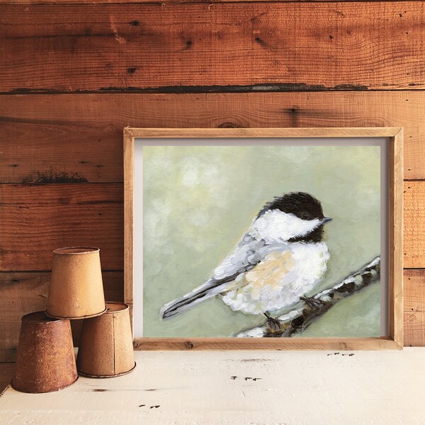 Chickadee Art - Etsy