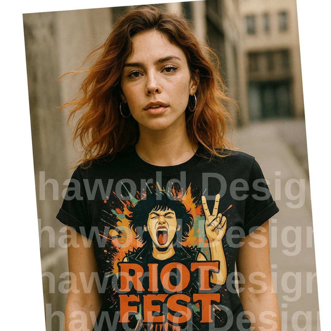 Riot Fest T-shirt PNG | in Punk We Trust Retro Vintage Punk Rock ...