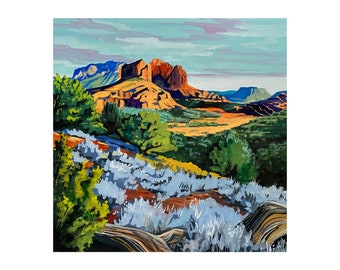 Desert Red Rock Art - Etsy