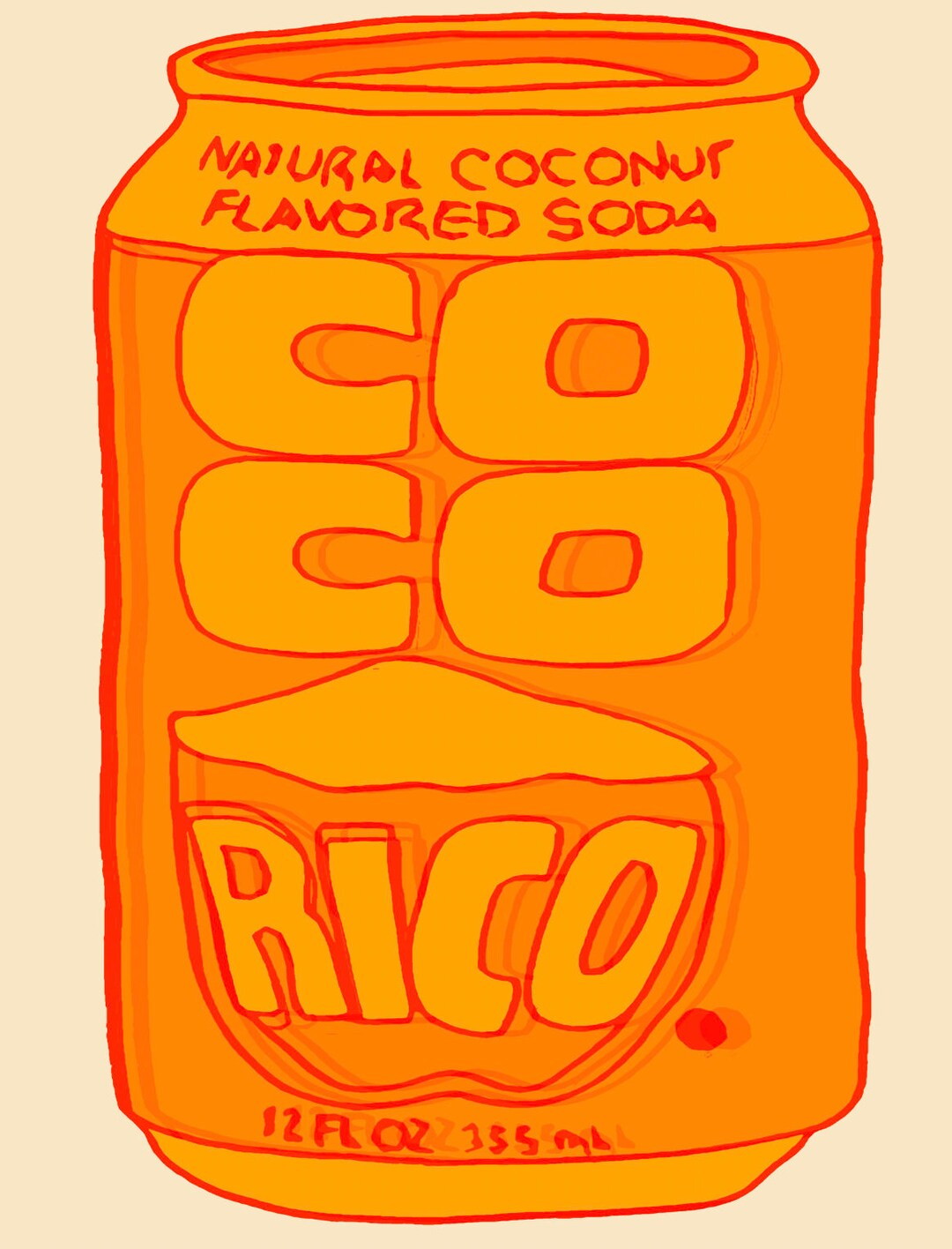 Coco Pop POP Art Print by Giraffes and Robots - Etsy