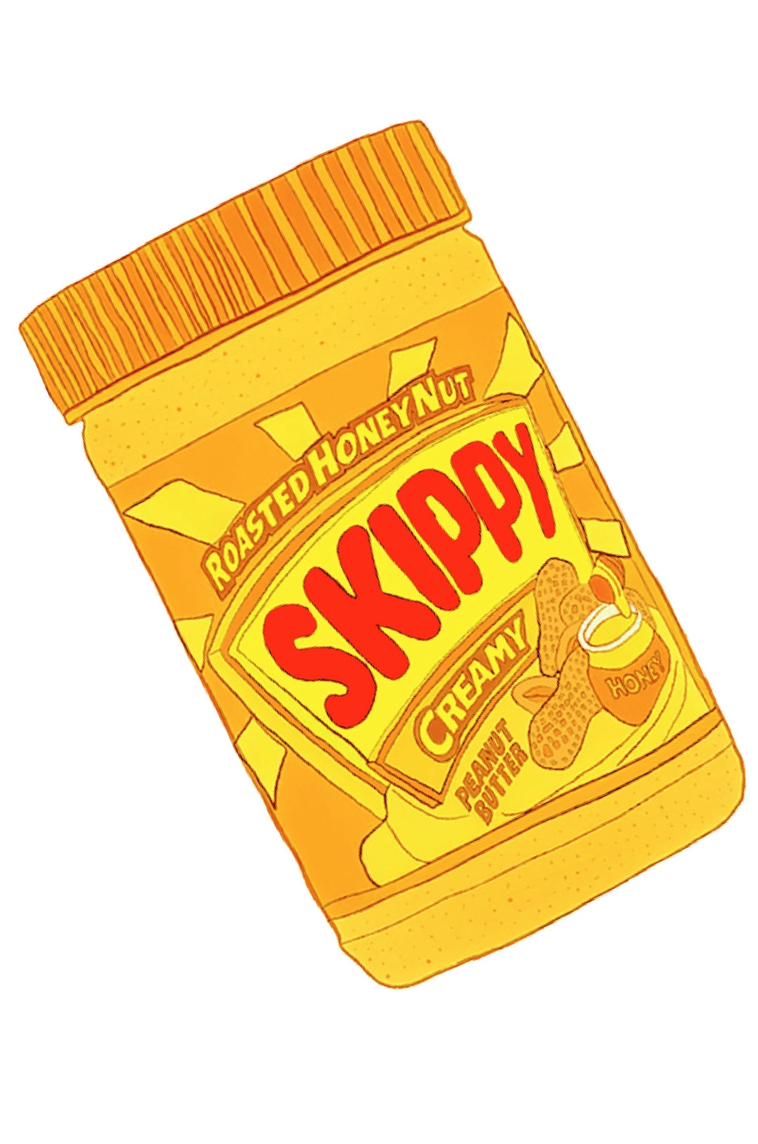 Skippy Yum POP Art Print by Giraffes and Robots - Etsy