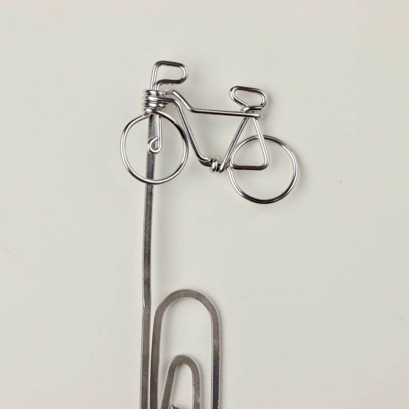 Bicycle Bookmark - Etsy