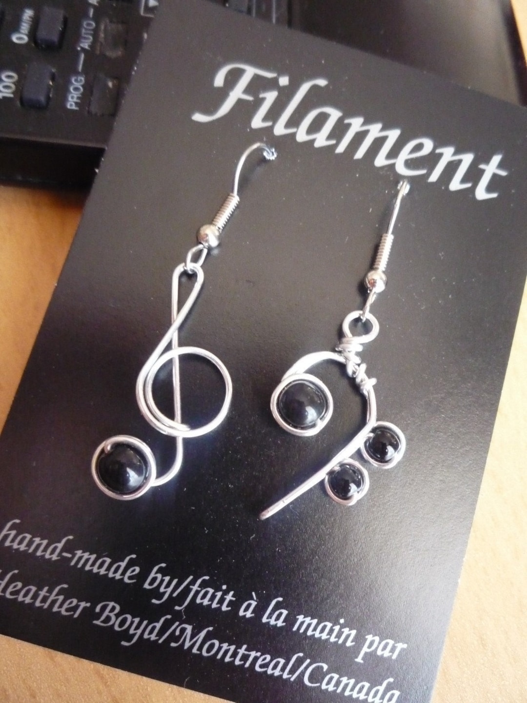 Treble Clef and Bass Clef Earrings // Gifts for Musicians. - Etsy