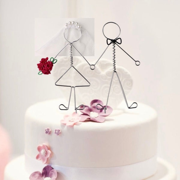 Stick Figure Cake Topper - Etsy