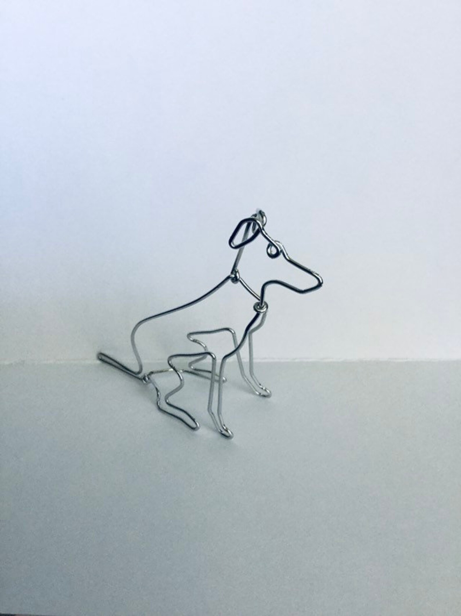 Greyhound Dog Mini Sculpture for Wedding Cake Topper - Etsy