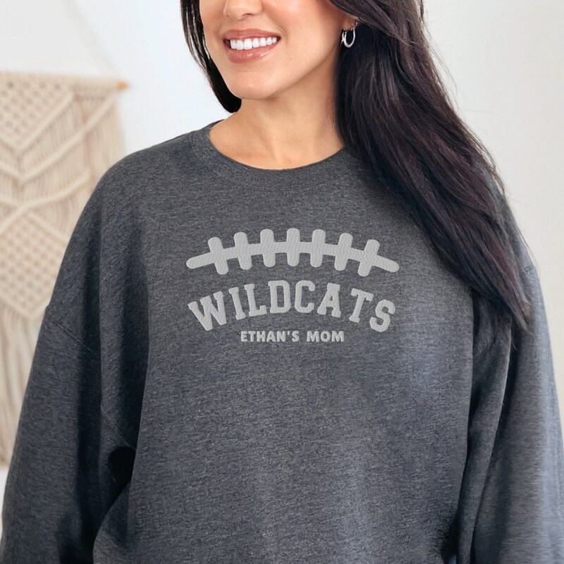 Embroidered Football - Etsy