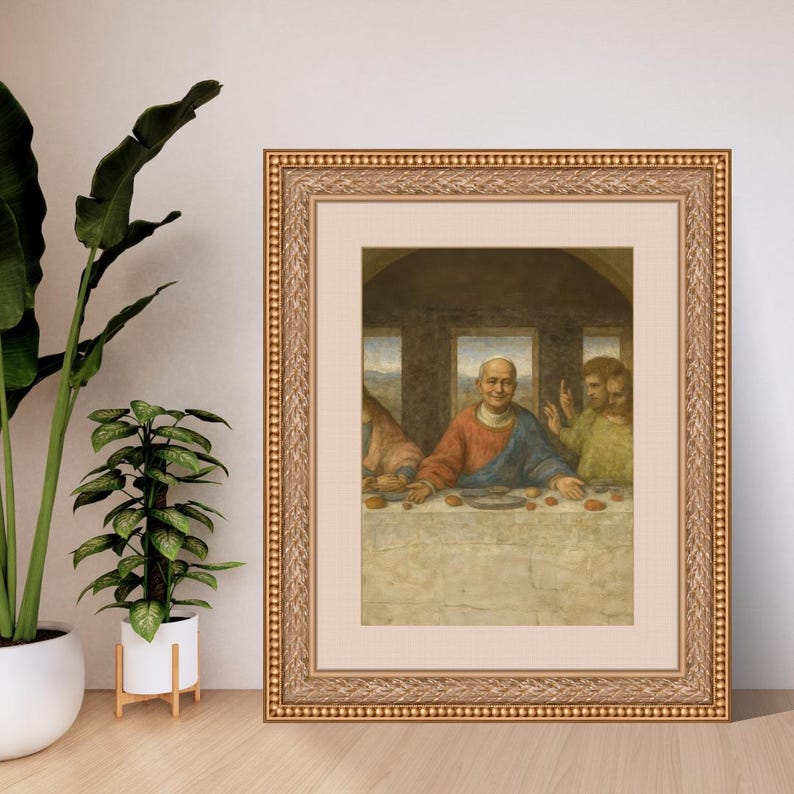 Passion of the Pope (baroque Viral Art Poster, Digital Download) - Etsy