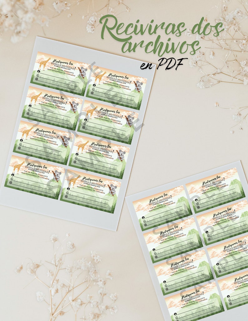 Jw Contact Card in Spanish Jw Tarjetas De Contacto Asamblea Regional ...