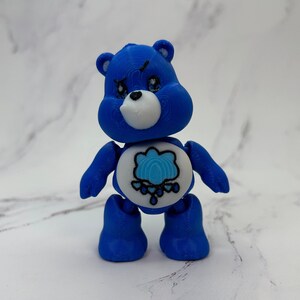 Care Bears Grumpy Bear 3D Printed Articulated Flexible Action Figure ...