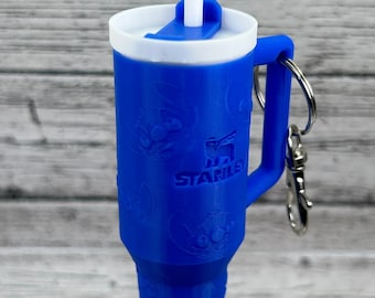 Hello Kitty Stanley Cup Inspired Tumbler Keychain Chapstick Holder ...