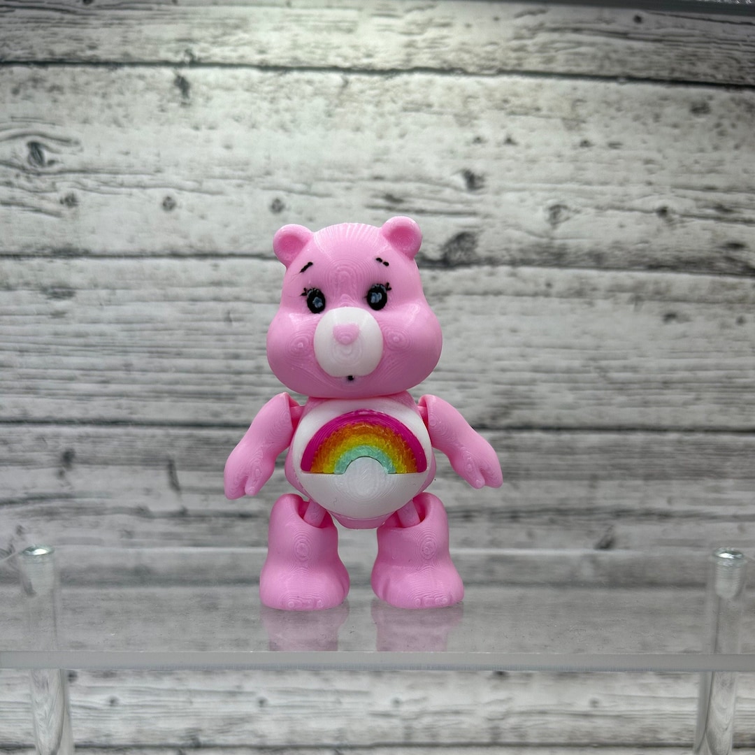 Care Bears Cheer Bear 3D Printed Articulated Flexible Action Figure ...