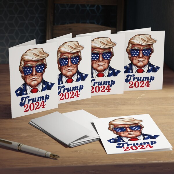 Trump Greeting Card - Etsy