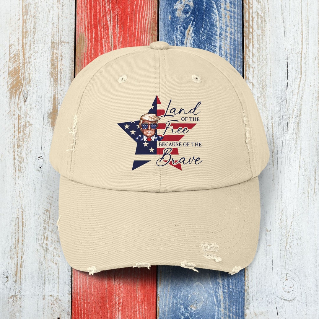 Distressed Trump Hat Trump 2024 Election Trump Funny Prank Gift Unisex ...