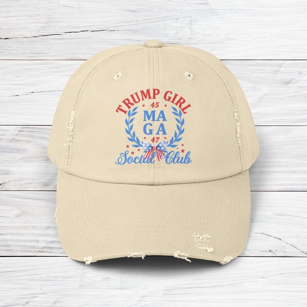Distressed Trump Hat for Women - Etsy