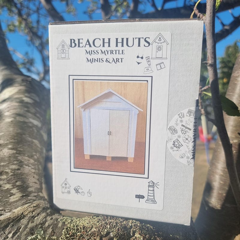 Miniature Beach Hut - Etsy