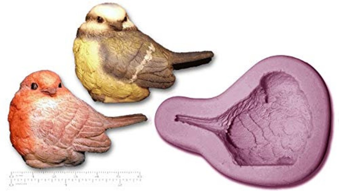 Robin Bird Craft Cake Decorating Mould Mold - Etsy