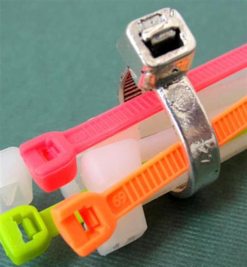 Zip Tie Ring Silver Jewelry Sterling Silver Band - Etsy