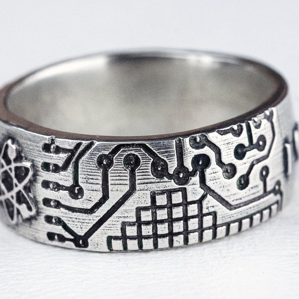 Circuit Board Ring - Etsy